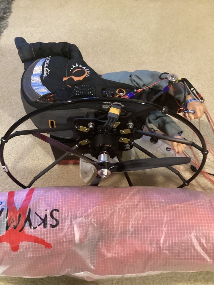 Cefics Punkair RC Paramotor Cross Alps 2.8 (4.2M : 13.8 foot wing span ...
