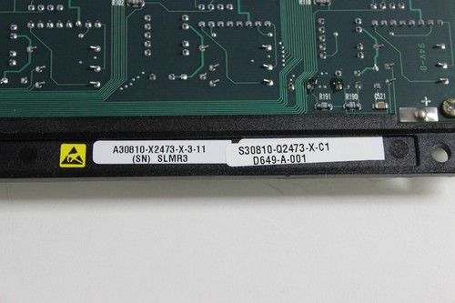 SIEMENS S30810 Q2473 X C1 SLMR3 BOARD ROLM 9751 30E6738 87686 | eBay
