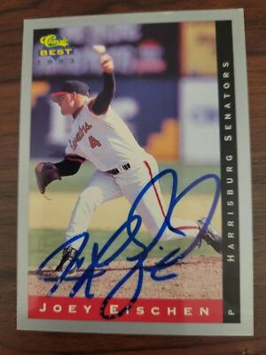 1993 Best #134 Joey Eischen ~ Signed Autographed MiLB Baseball Trading ...