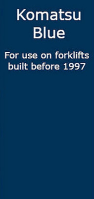 KOMATSU SPRAY PAINT - BLUE 11 OZ | eBay