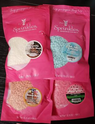 Pink Zebra wax Sprinkles - NEW - Over 100 Factory Sealed 3.75 oz. Bags ...