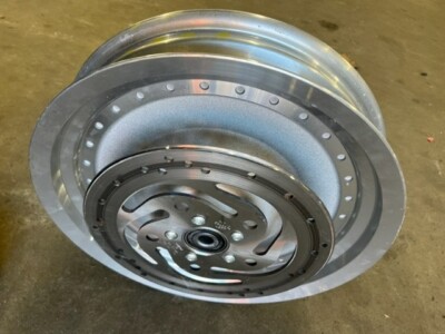 Harley-Davidson OEM Front Wheel and Rotor. 00-06’ FLSTF FLSTF/C | eBay