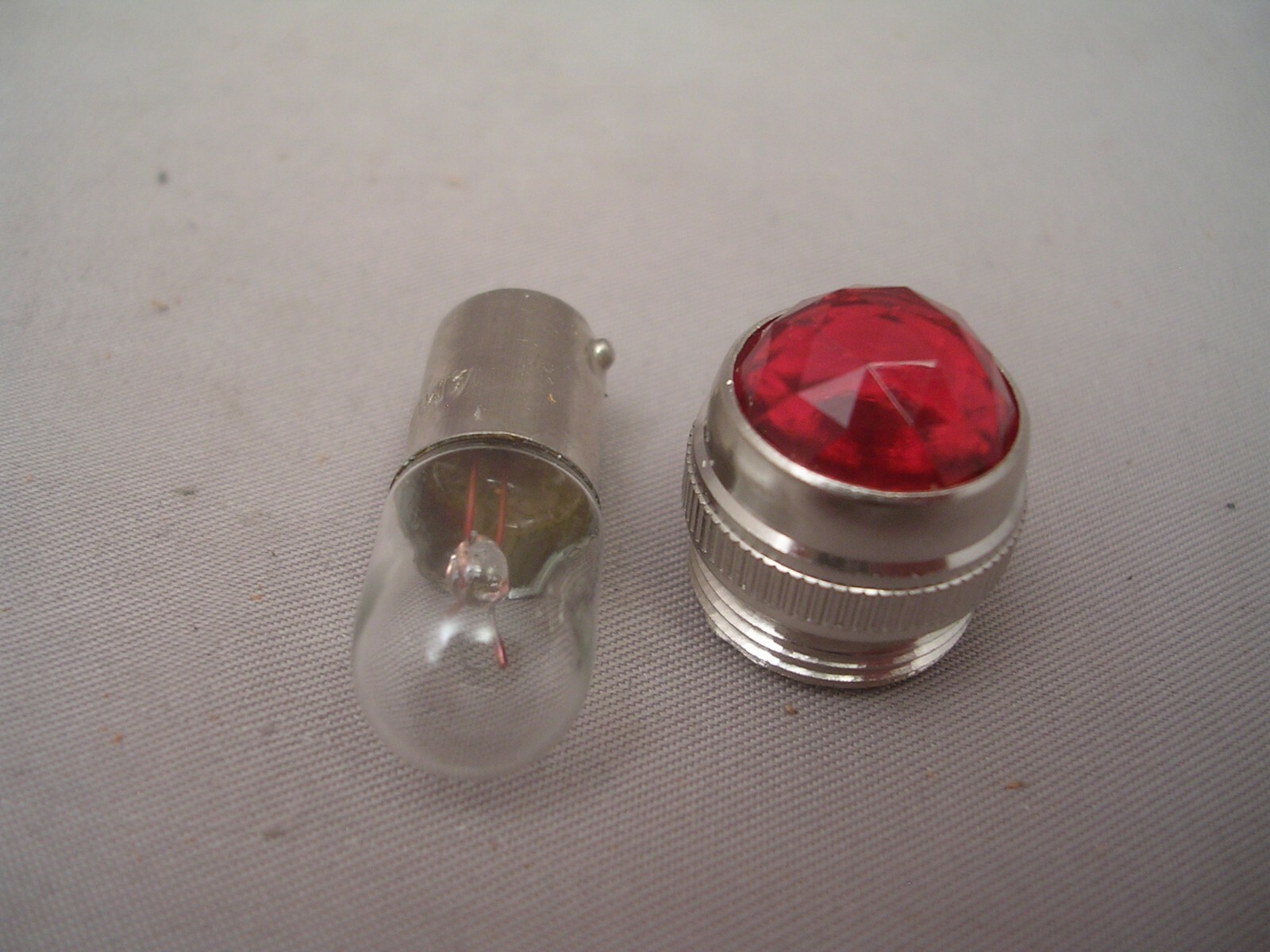 Fender® Style Vintage Pilot Light Jewel, Red & #47 Bulb | eBay
