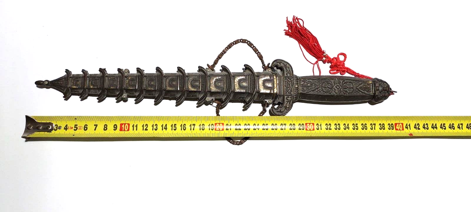 Antique Chinese dagger from ancient Chinese heritage, handmade | eBay