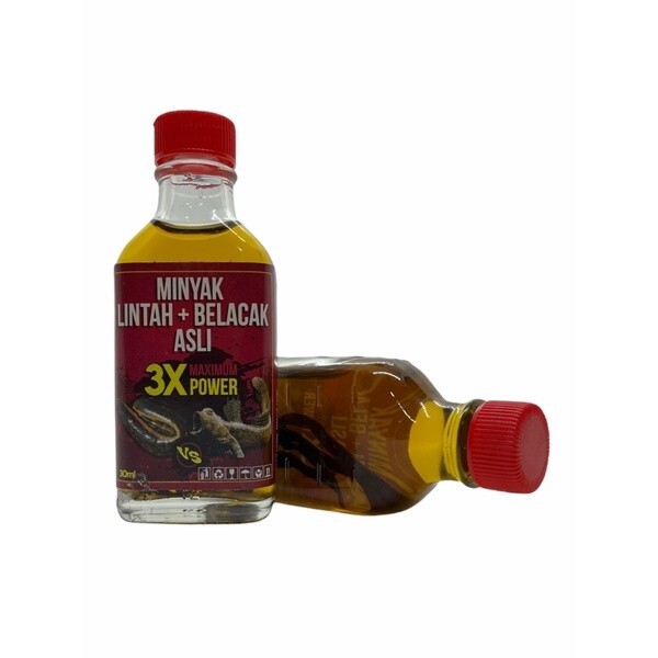 4x Power Leech Mudskipper Oil 100% Natural Enlarge Penis Long Delay ...