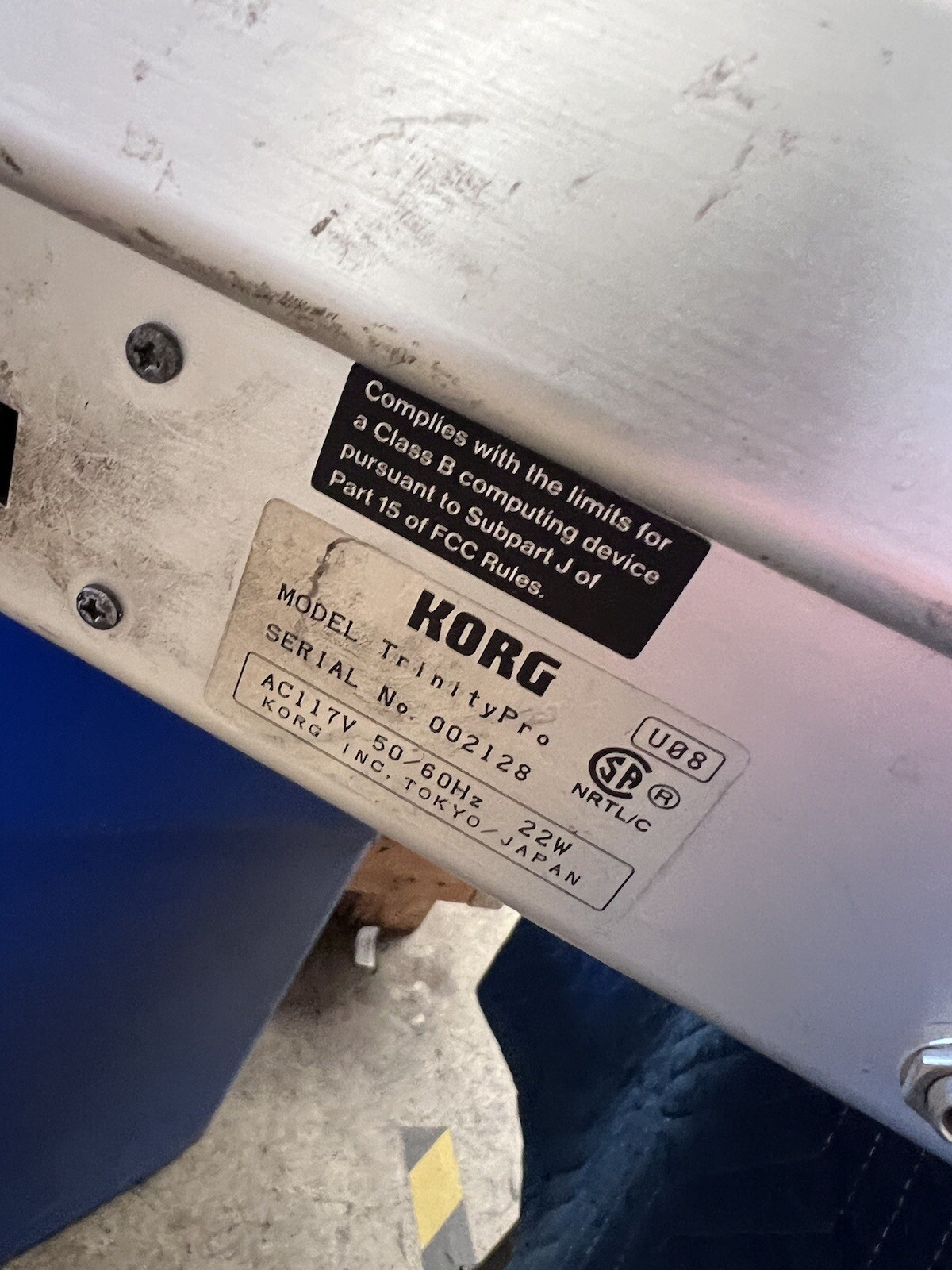 KORG Trinity Pro MUSIC WORKSTATION HDR , AS IS | eBay