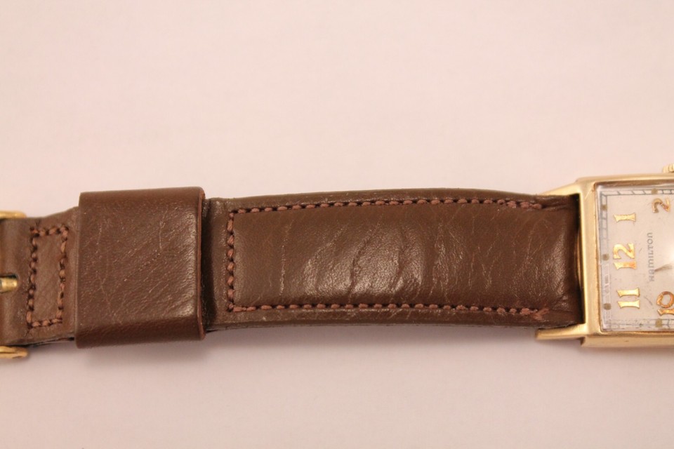 Vintage Hamilton Mens Tank 14K Gold Manual Watch 19 Jewels | eBay