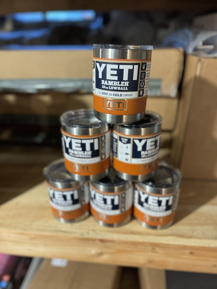 Yeti Rambler 10 oz Lowball - Clay (retired Color) | eBay