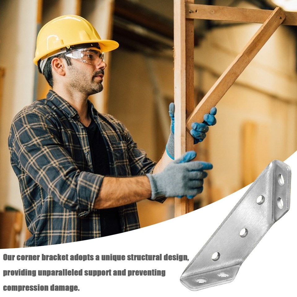 10Pcs Corner Braces For Wood 90 Degree Metal Angle Braces For Chair ...