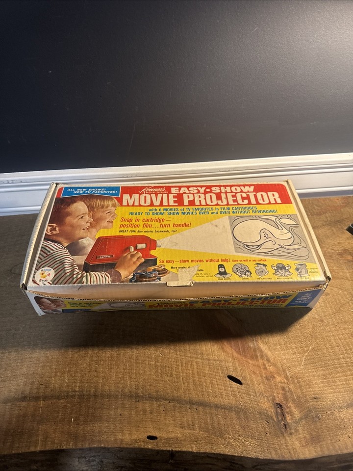 Vintage 1968 Kenner Easy-Show Movie Projector W/ Box | eBay
