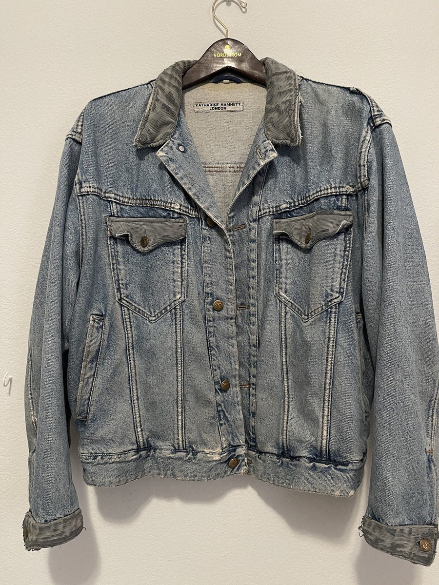 Vintage Archive Katharine Hamnett London Distressed Denim Vintage Archive Katharine Hamnett London Distressed Denim
