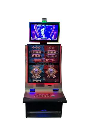 Aristocrat Helix Slot Machine "5 Dragons Reign" Bill acceptor, Handpay ...