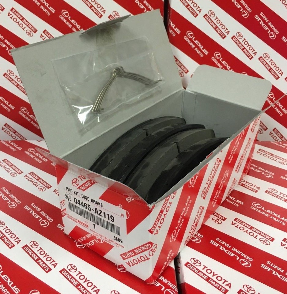 2011-2020 TOYOTA SIENNA FRONT CERAMIC BRAKE PADS GENUINE OEM 04465 ...
