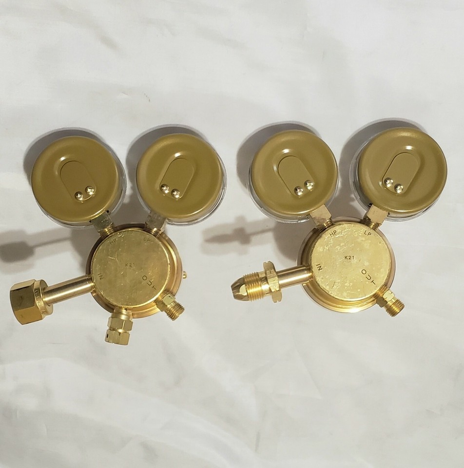 Olsen Victor 450 Style Regulator Set Oxygen Acetylene Heavy Duty ...