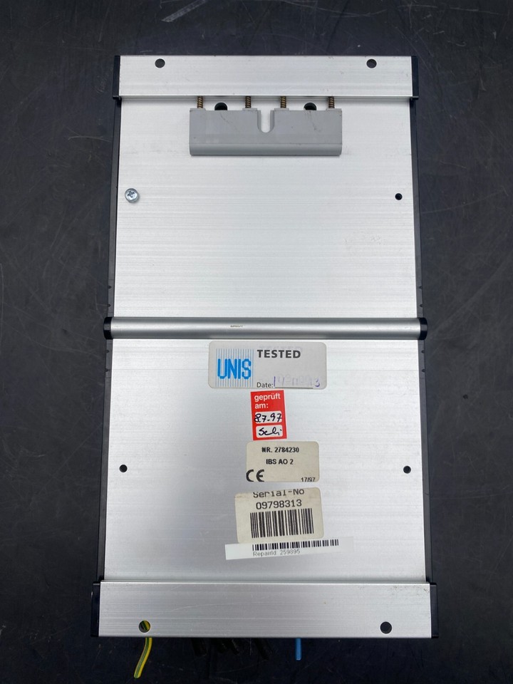 Phoenix Contact INTERBUS-S Ibs Ao 2 2784230 Analog Output Module No. 73 ...