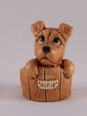 Moorcraft Design "Alfie" Puppy Handpainted ~ Made in England | eBay