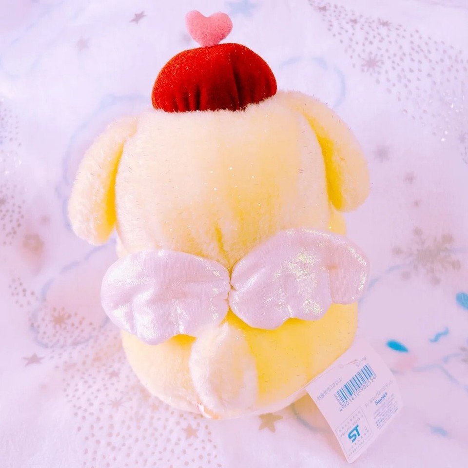 Sanrio Japan Kawaii Retro Pompompurin Heart Cupid Fairy Plush | eBay