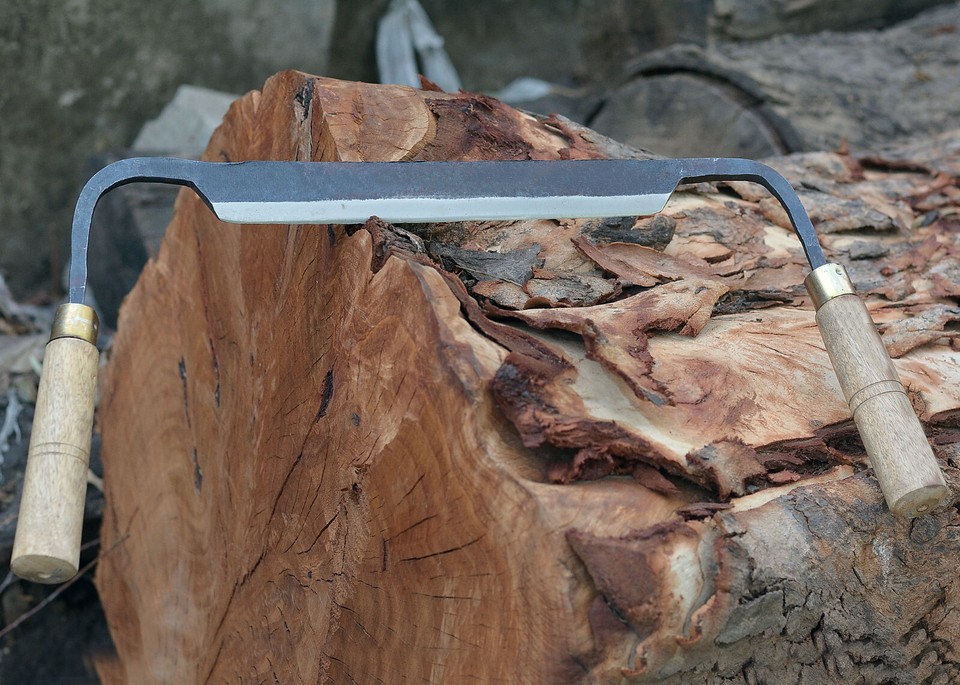 Drawing knife angle blade, Carpenters Draw knife,Hand Forged Blade ...