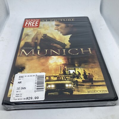 Munich DVD Universal Studios Stephen Spielberg Movie Sealed DV9 ...