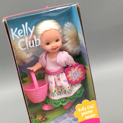 Barbie Easter Kelly Club Doll 2000 Springtime Basket & Poster NEW | eBay