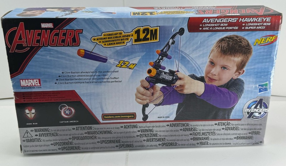Marvel Avengers Nerf Hawkeye Bow | eBay