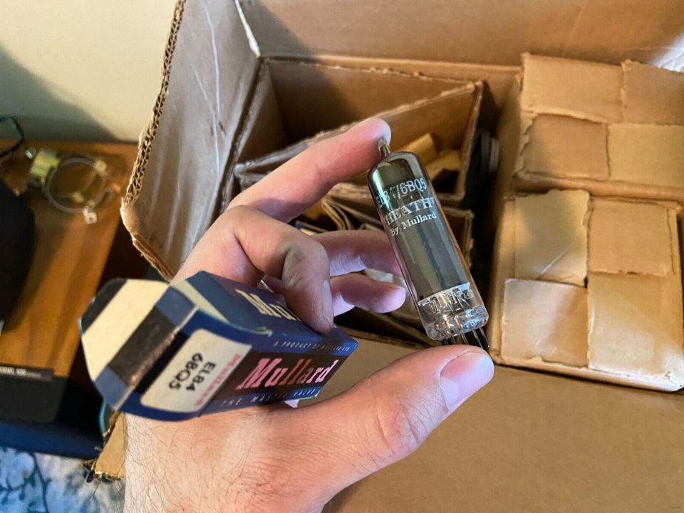 Unbuilt Heathkit AA-61 Kit Complete Amplifier w/ NOS Mullard EL84 6CA4 ...