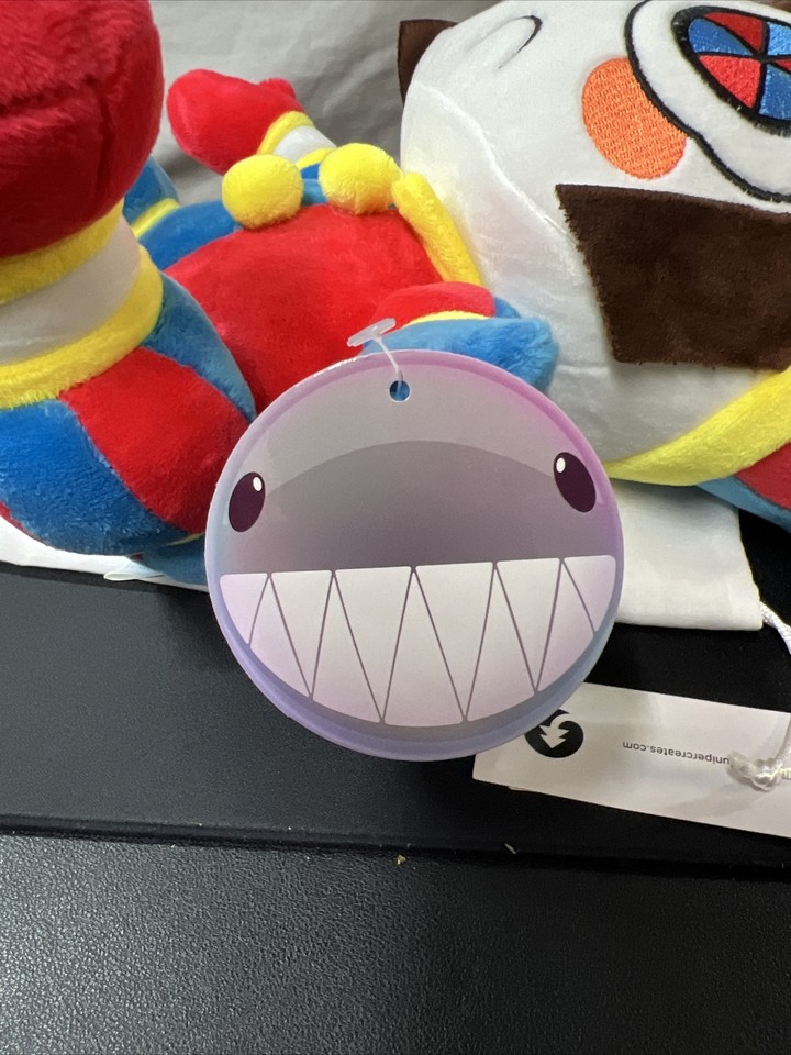 NWT Official Juniper Creates The Amazing Digital Circus Pomni Plush | eBay