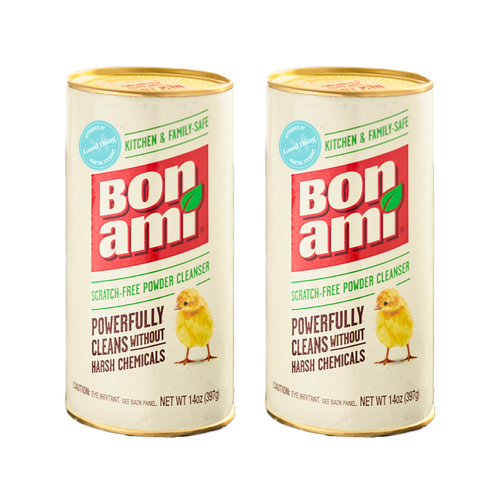 Bon Ami POWDER CLEANSER 14 oz. No Scent Cleaner Kitchen Bath Surfaces ...