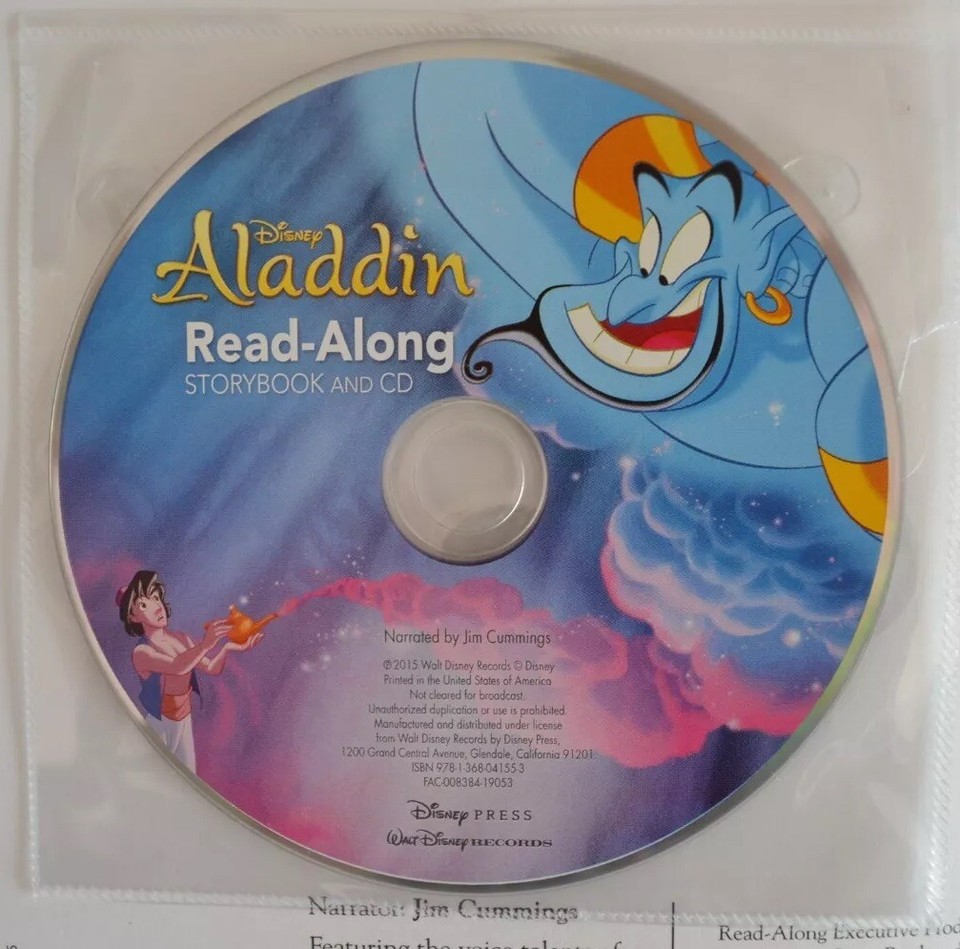 Disney Aladdin (Aladdin: Read-Along Storybook and CD), Disney Book ...