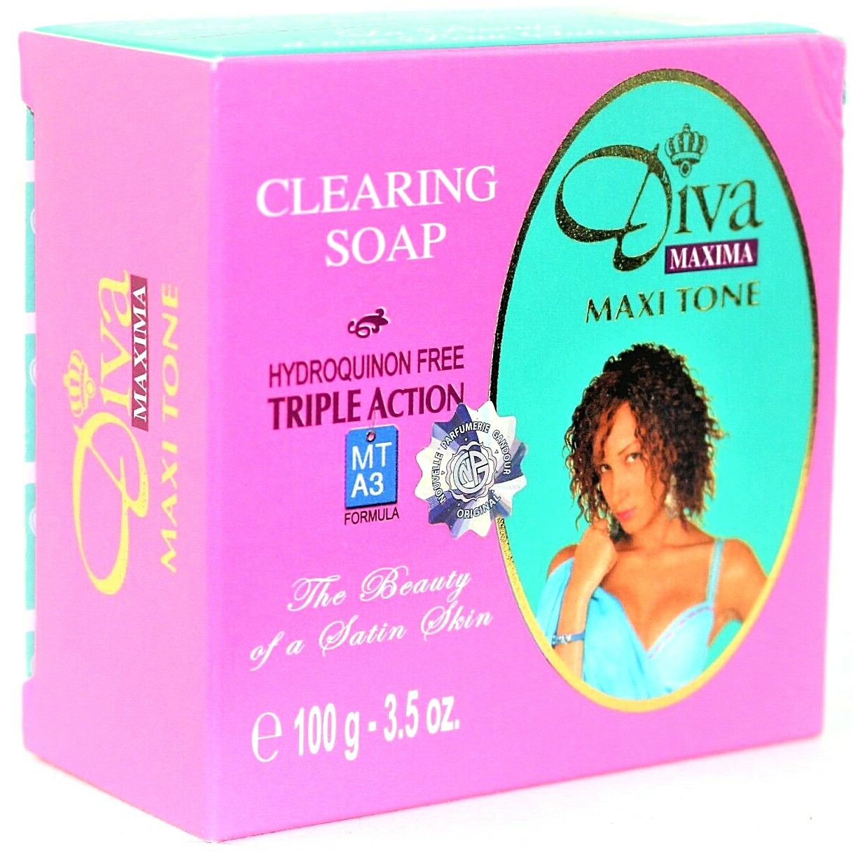 Diva Maxima Maxi Tone Clearing Soap 100g Triple Action 3.5 oz. free ...