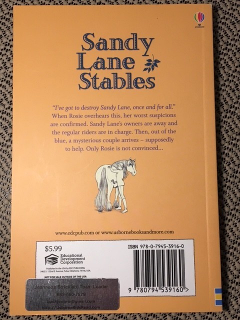 Sandy Lane Stables: Ride by Moonlight : Michelle Bates : Usborne Books ...