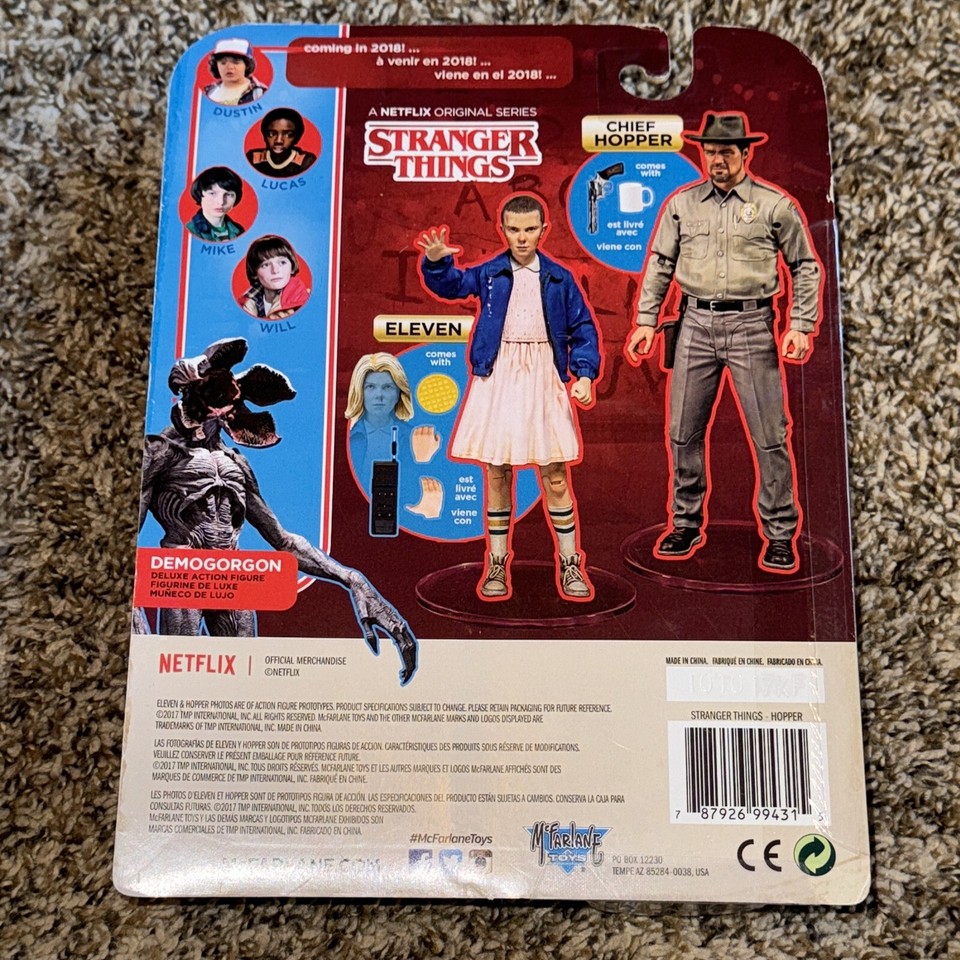 Brand New McFarlane Toys Stranger Things Chief Hopper Action Figure ...