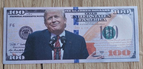 Souvenir Donald Trump Geldschein 100 Dollar (Kein Zahlungsmittel) | eBay.de