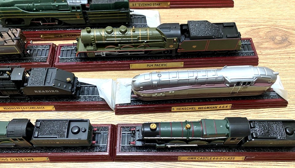 Atlas Editions Model Trains Bundle Joblot 17 Locomotive Legends ...