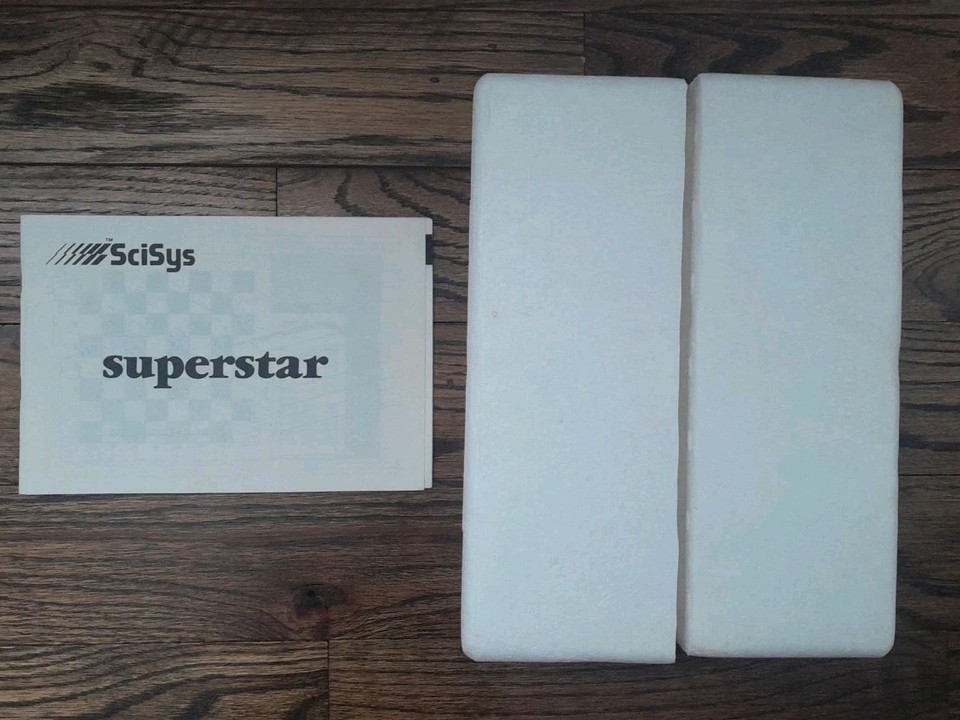 For Parts: SciSys Superstar Electronic Chess Computer Super Star | eBay