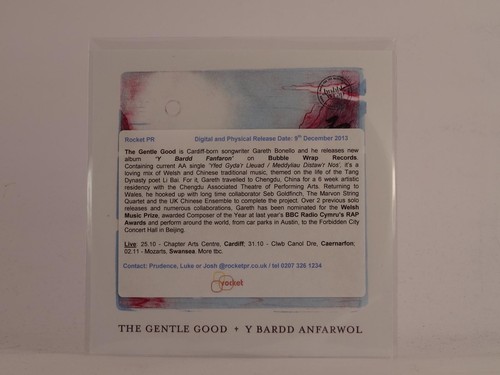 THE GENTLE GOOD ERDDIGAN CHENGDU (478) 11 Track Promo CD Album plus Picture Slee | eBay