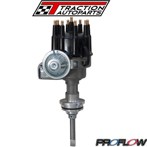 Distributor, HEI Street Series, Vacuum Advance, Black Cap BB For ...