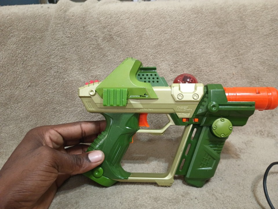 Green Lazer Tag Team Ops Laser Tiger Electronics Replacement Gun ...