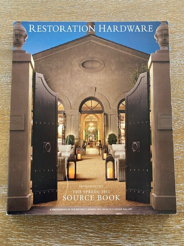 2011 Restoration Hardware Source Book 383 pages Catalog RH | eBay