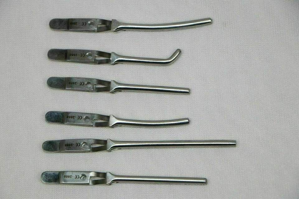 ADDLER LAPAROSCOPIC BULLDOG CLAMP APPLICATOR DETACHABLE 6 CLIP SURG ...