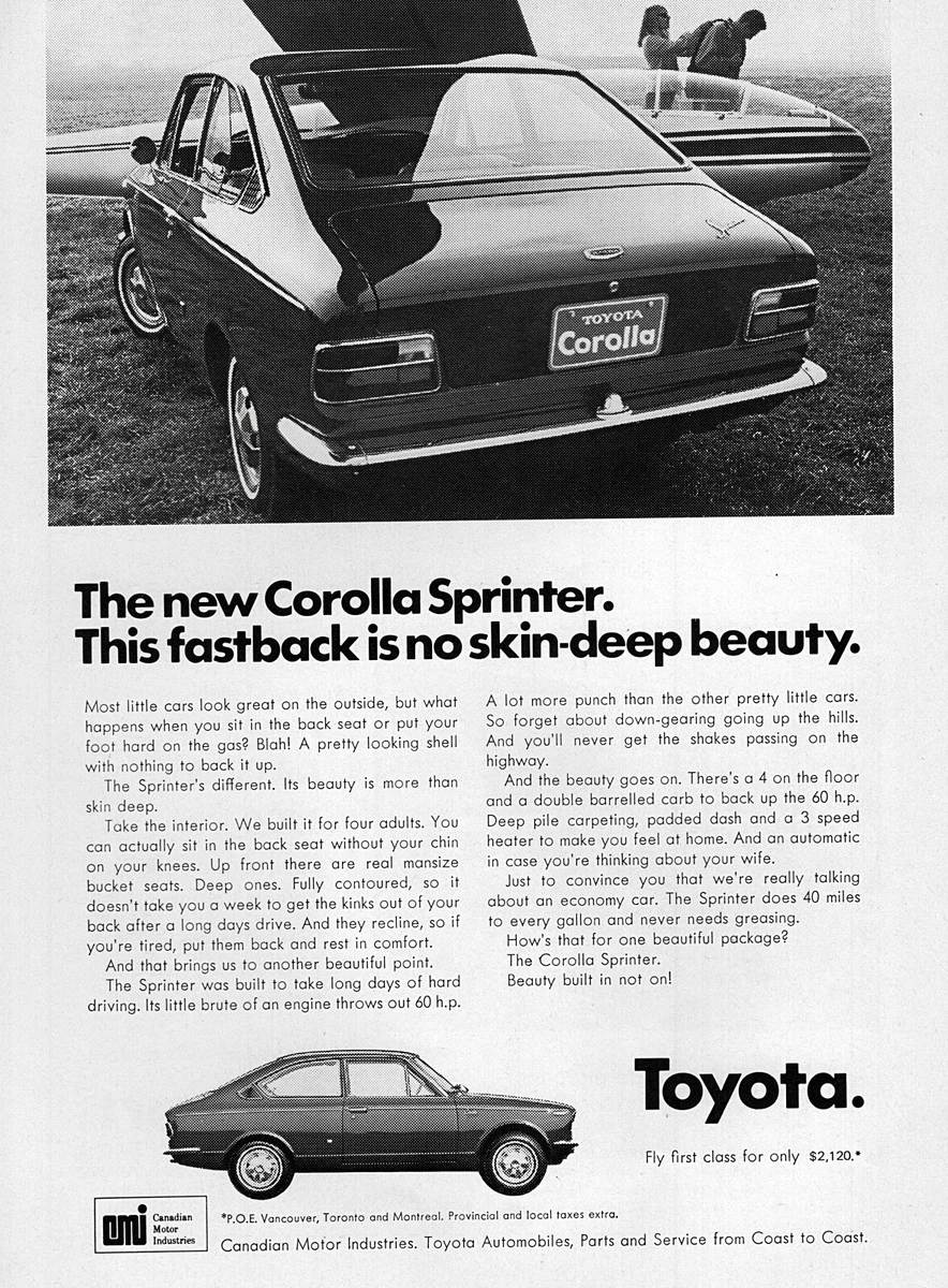 1969 Toyota Corola Sprinter