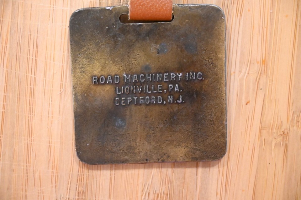 CLARK Austin Western 720CM Truck Crane Advertising Promo Brass Pocket ...