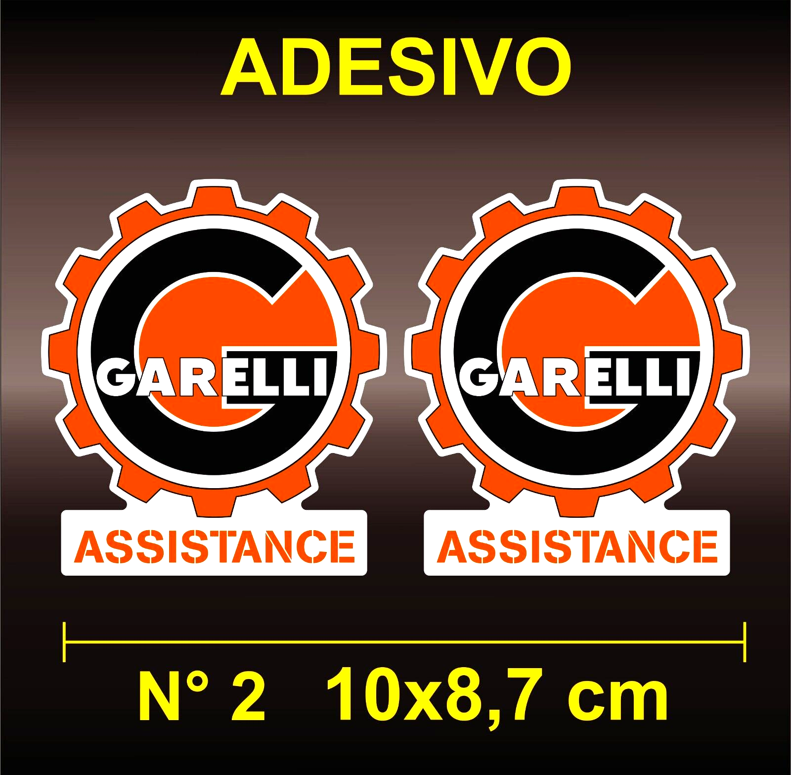 Adesivi Sticker GARELLI | DUCATI PIAGGIO GILERA BENELLI APRILIA GUZZI ...