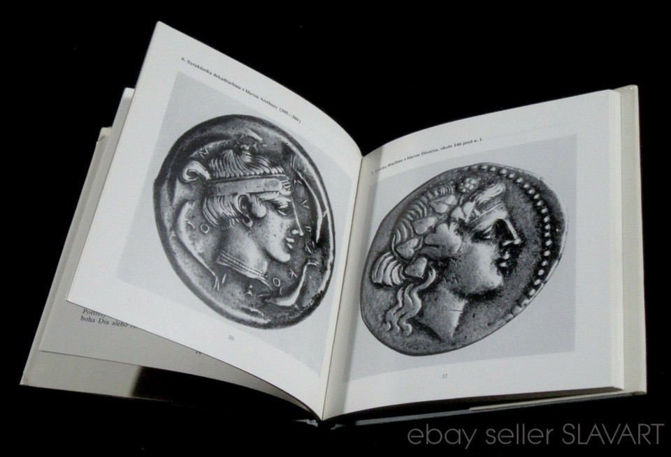 BOOK Slovak Coin History portrait ancient numismatic Roman Czech silver ...
