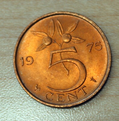 1975 Netherlands 5 Cents | eBay
