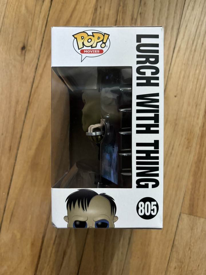 Funko Pop! The Addams Family 2019 Lurch with Thing Vinyl Figure Very ...