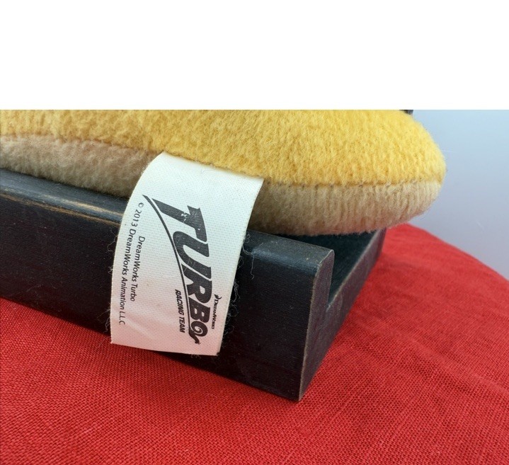 TURBO Racing Team Movie Snail Derby Hero Plush Kellytoy Dreamworks 2013 ...