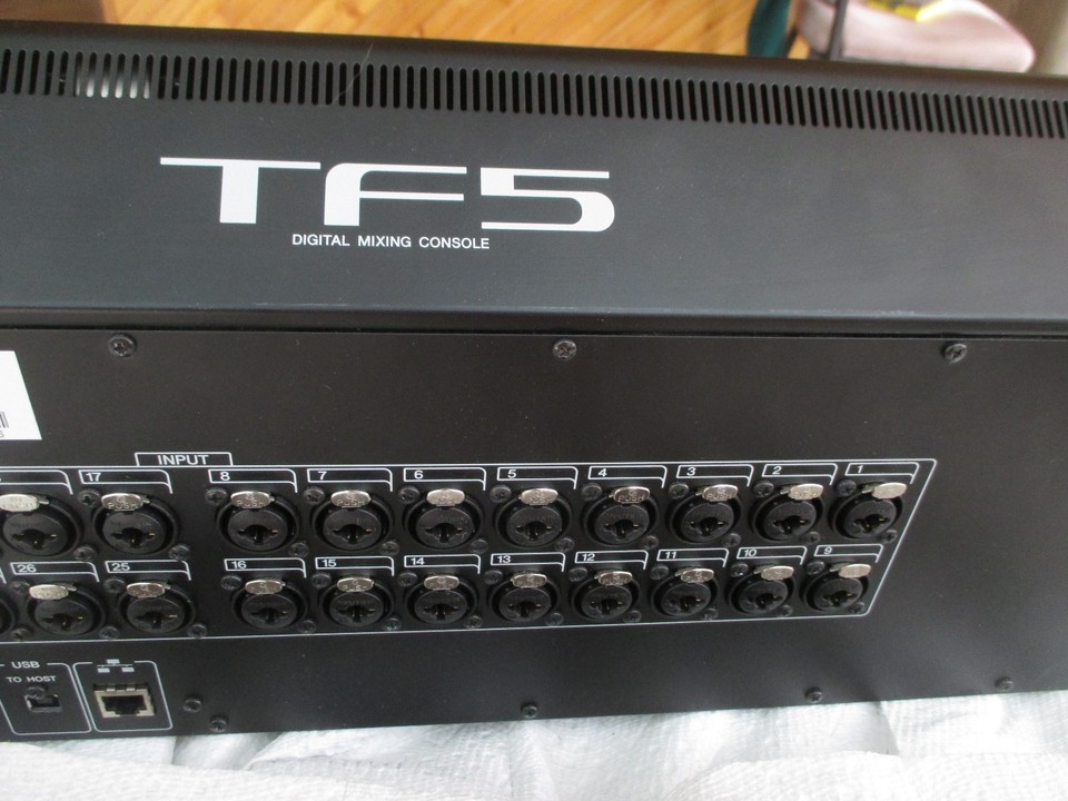 Yamaha TF5 Digital Mixer / Mixing Console, 48 Channel, Touchscreen ...