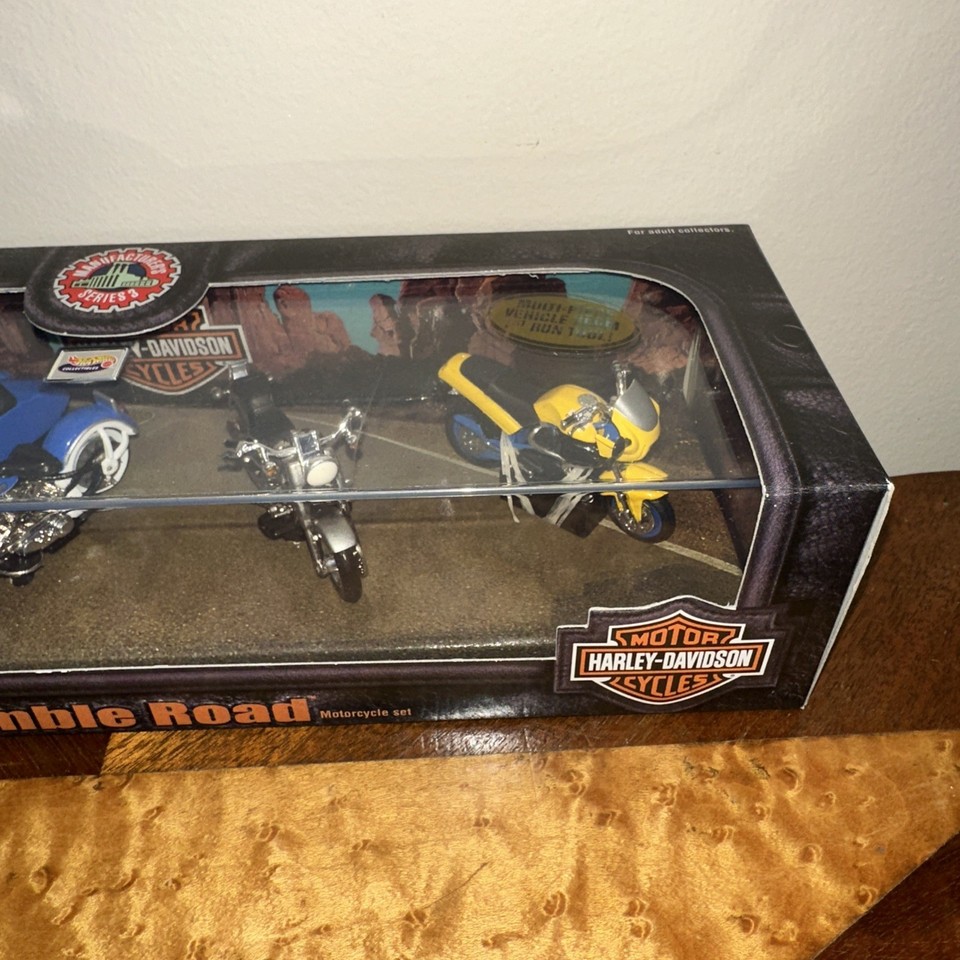 Vintage 1999 Hot Wheels Collectibles Harley Davidson Rumble Road ...