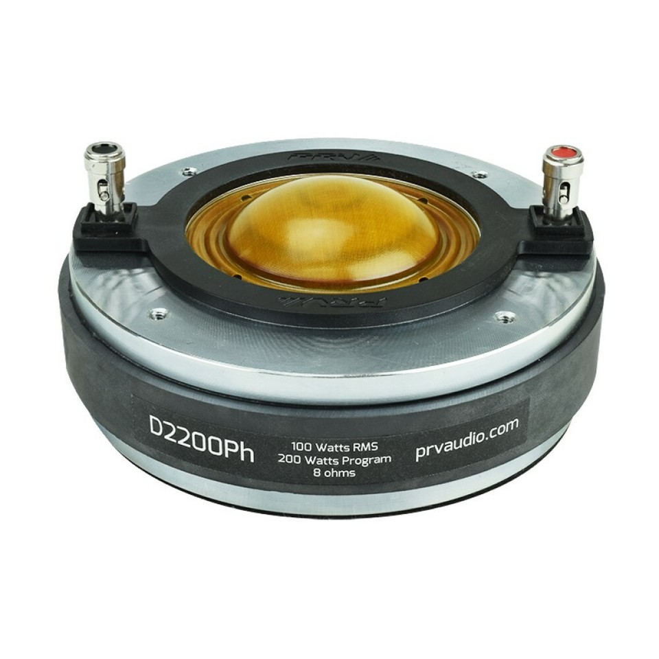 1x PRV Audio D2200Ph Pro Audio Phenolic Compression Driver 200 Watts ...